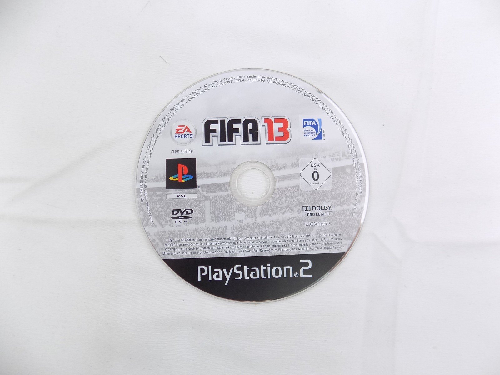 Mint Disc Only Playstation 2 Ps2 Fifa 13 - Starboard Games
