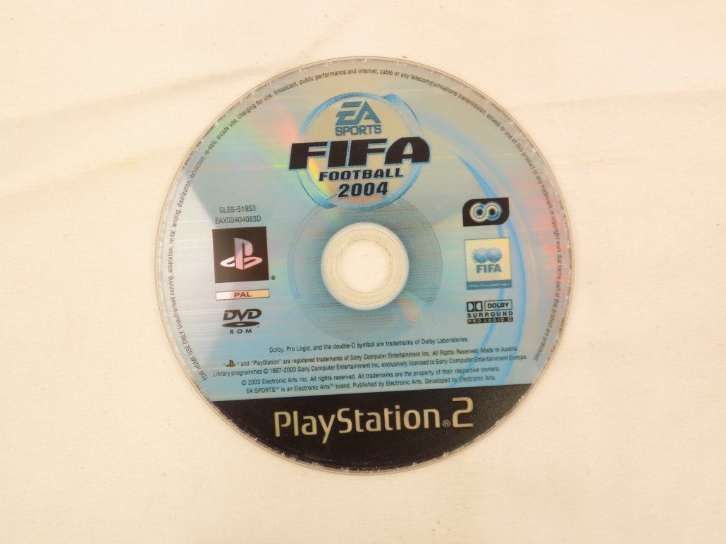 Mint Disc Only Playstation 2 Ps2 Fifa Football 2004 VII-37 - Starboard ...