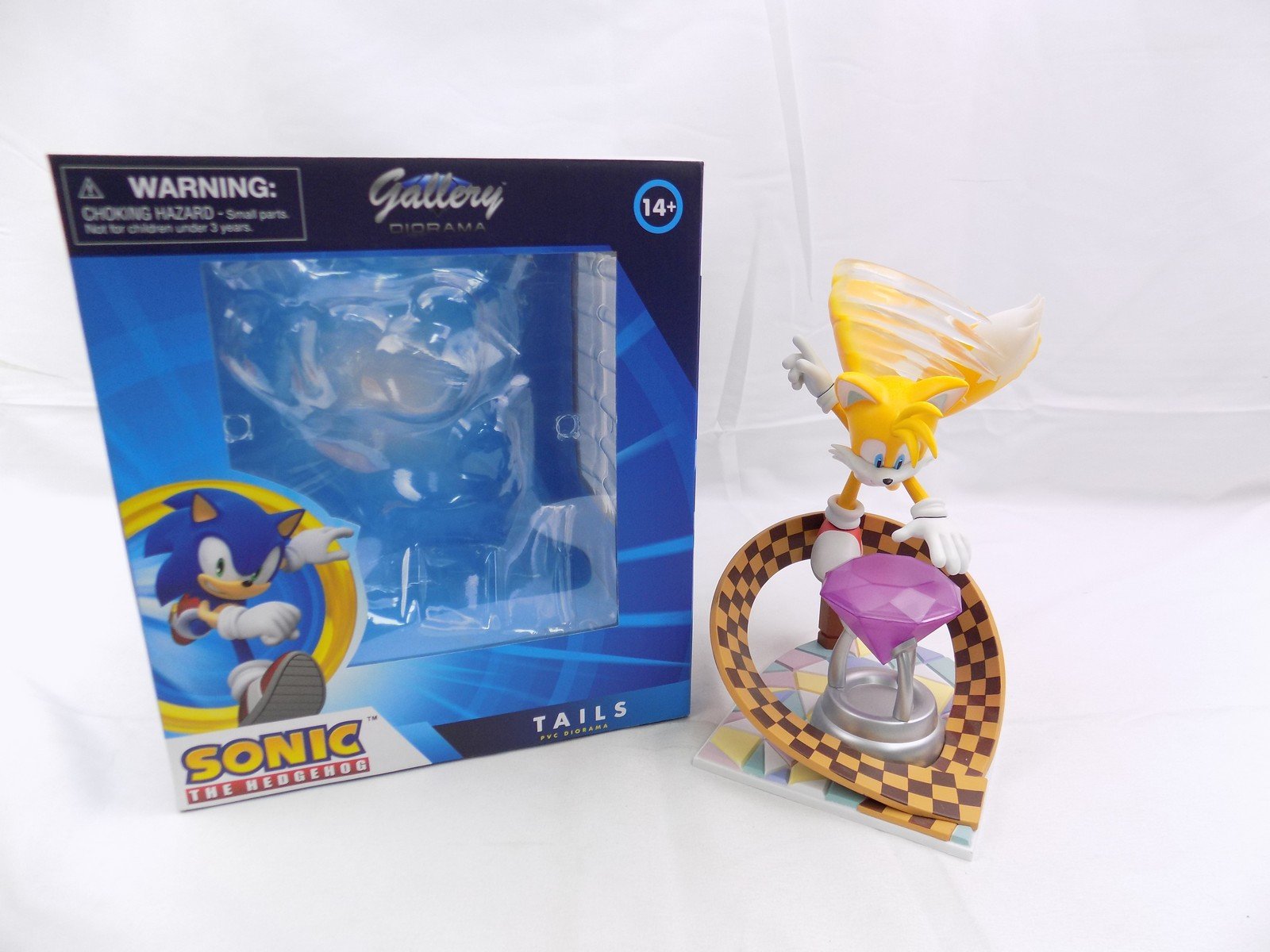 Like New Boxed Sonic The Hedgehog Tails PVC Diorama Diamond Gallery ...