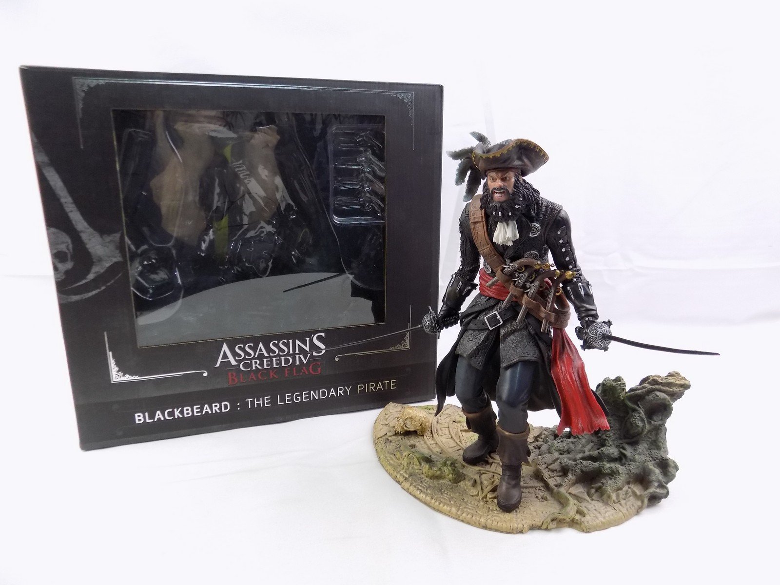 Boxed Like New Assassin's Creed IV Black Flag Blackbeard The Legendary Pirate Statue - Starboard ...