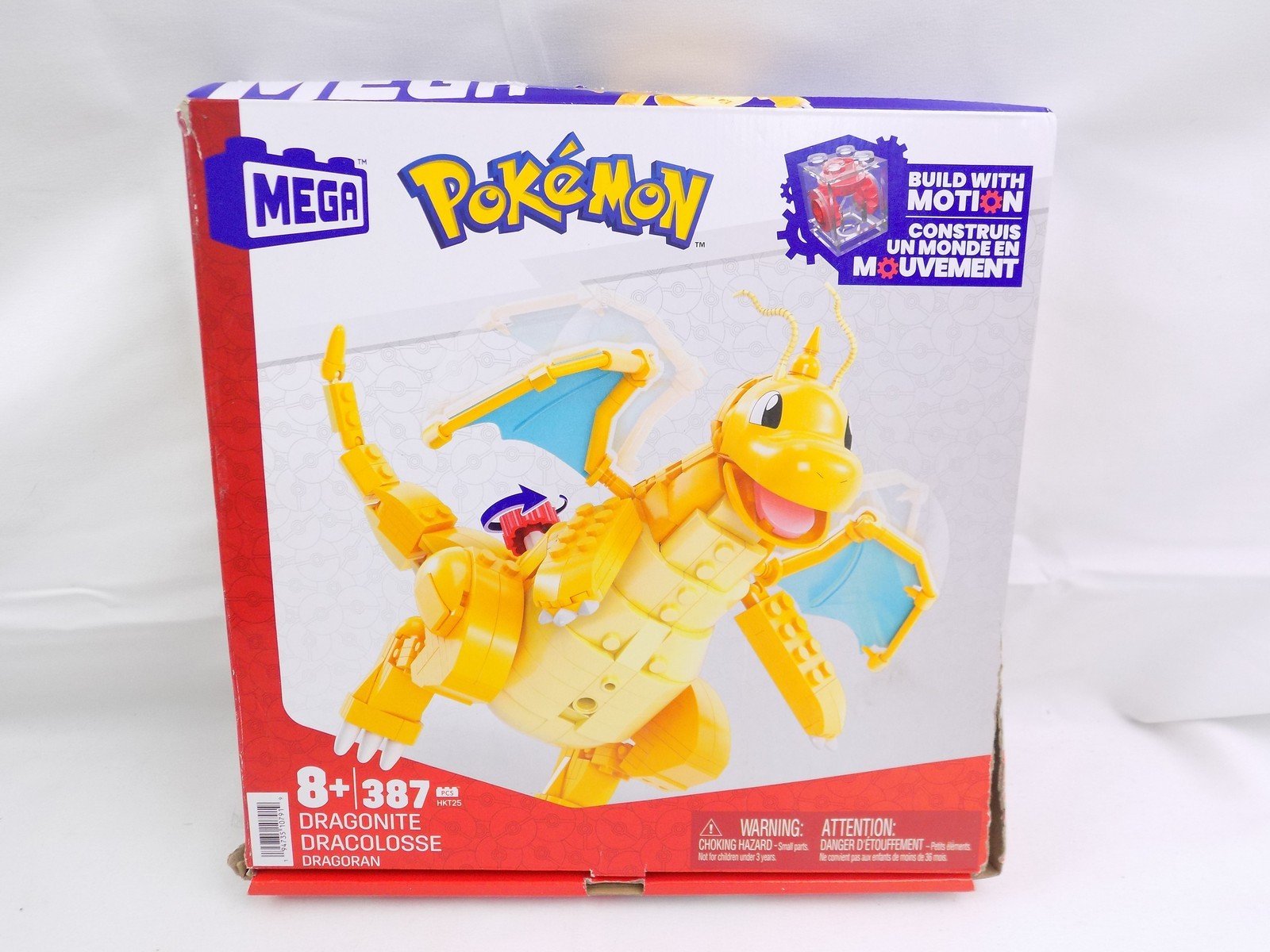 Like New Mega Construx Pokemon Dragonite HKT25 - Starboard Games