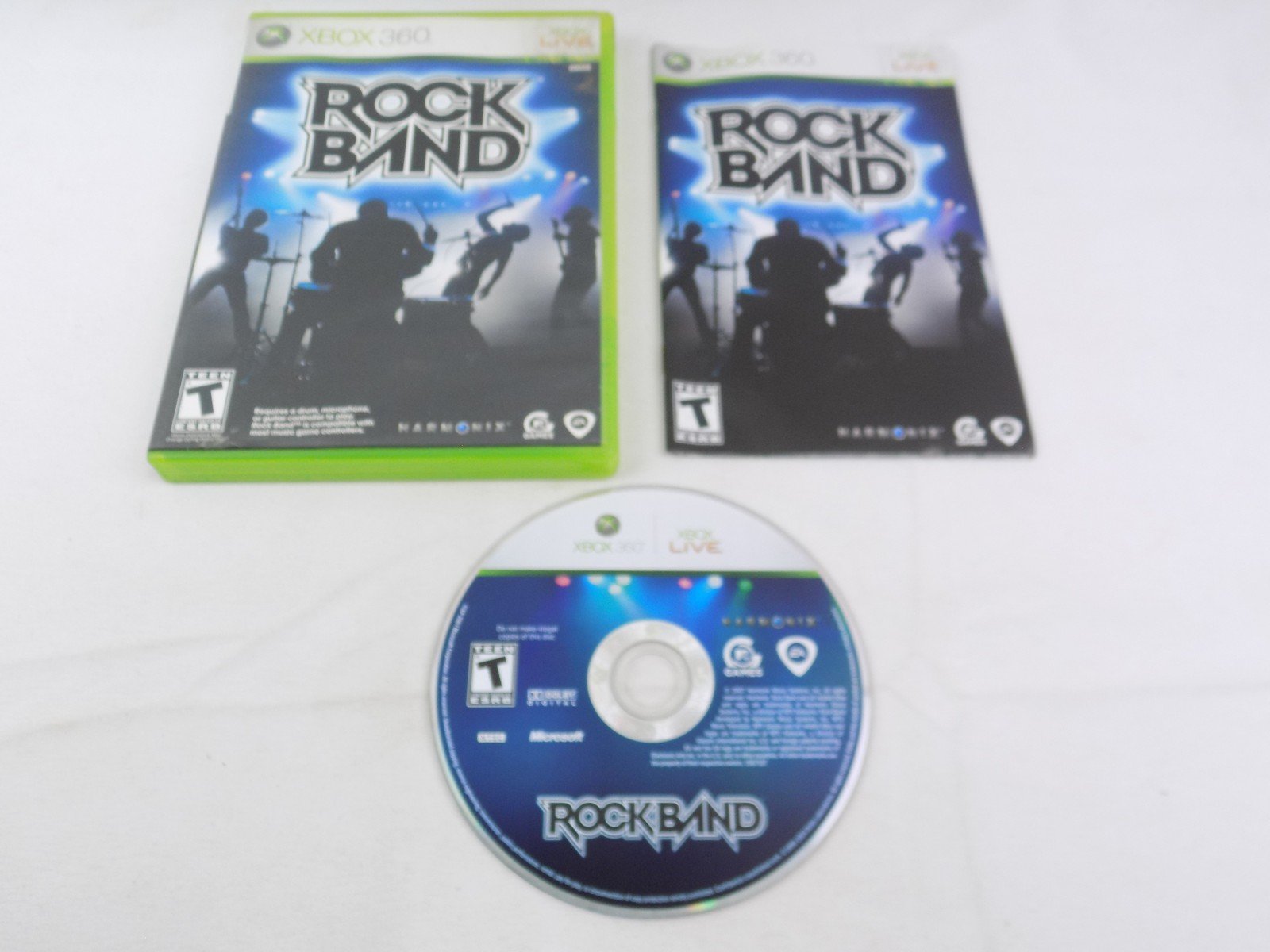Mint Disc Xbox 360 Rock Band - Inc Manual NTSC - Starboard Games