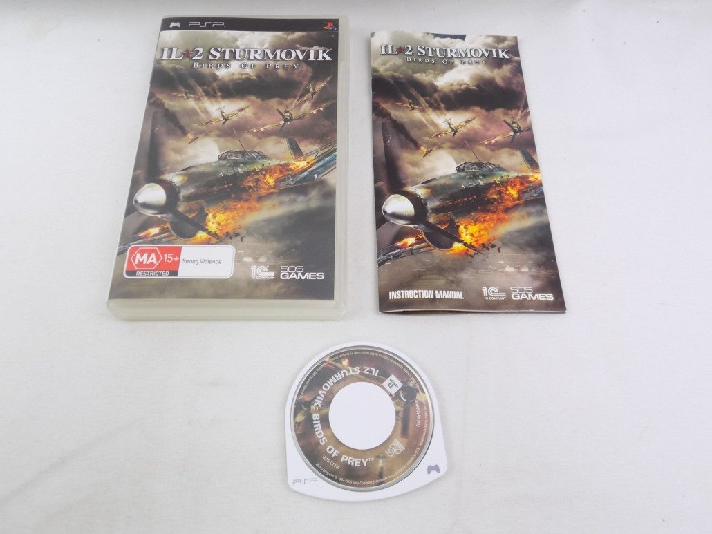 Playstation Portable PSP IL-2 Sturmovik Birds of Prey - Inc Manual ...