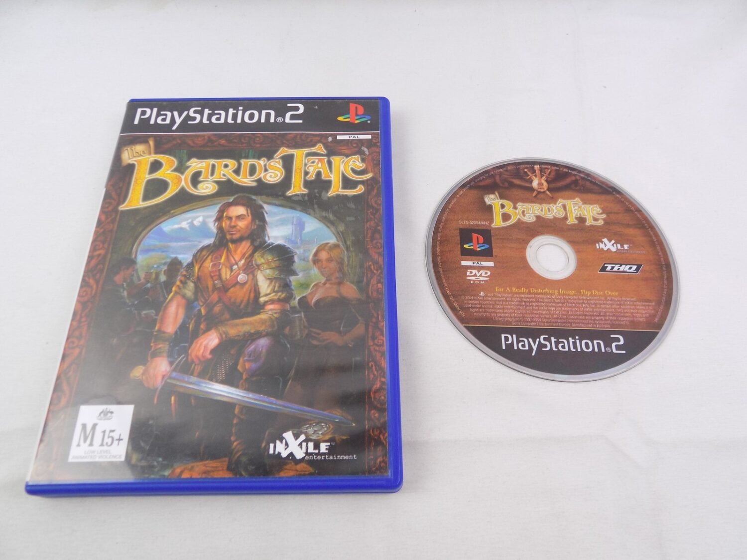 Mint Disc Playstation 2 Ps2 The Bard's Tale - No Manual Free Postage ...