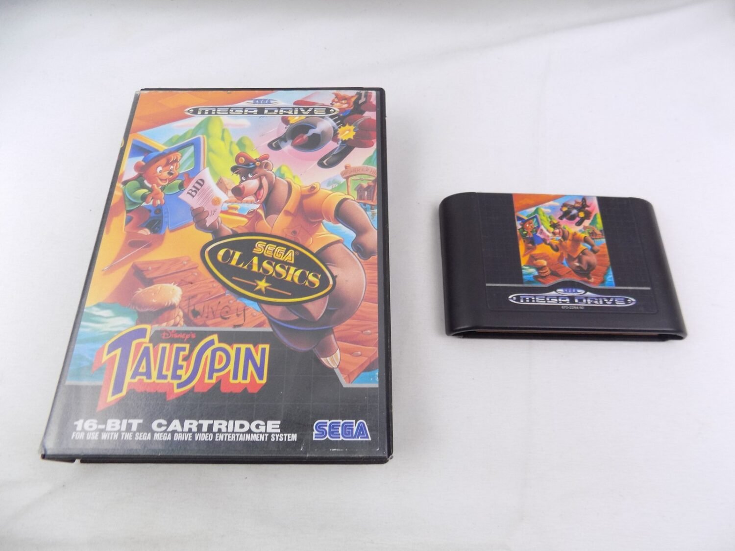 Boxed Sega Mega Drive / Genesis Classics Disney's Talespin - No Manual ...