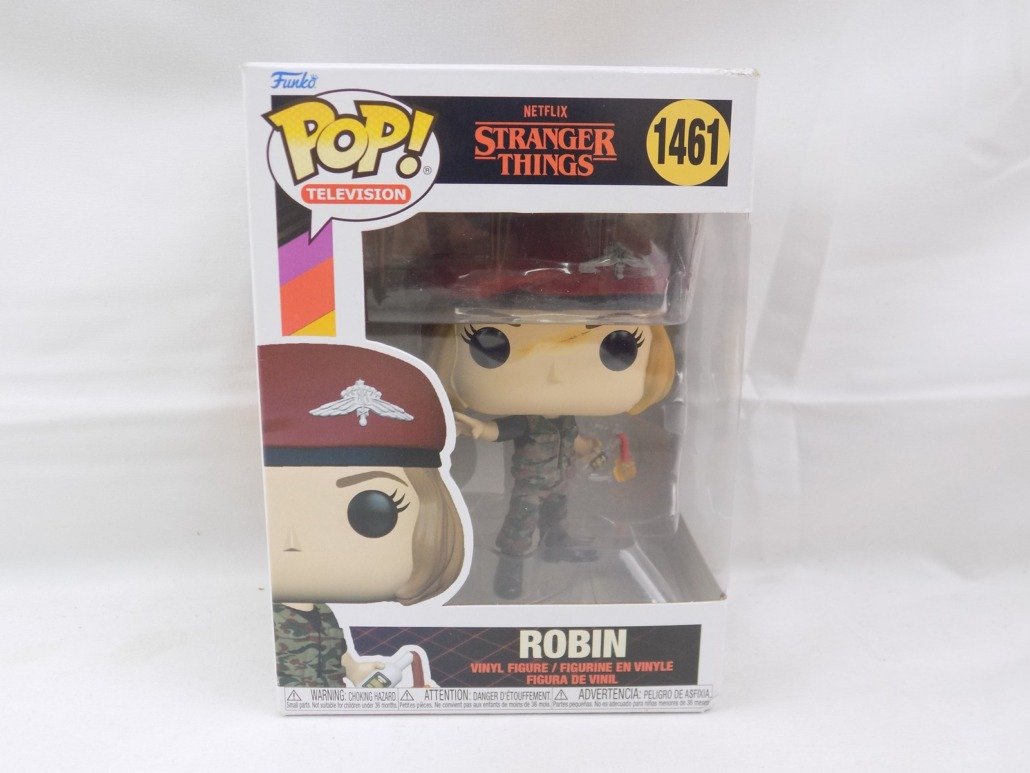 Damaged Funko Pop Robin 1461 Stranger Things Figure - Starboard Games