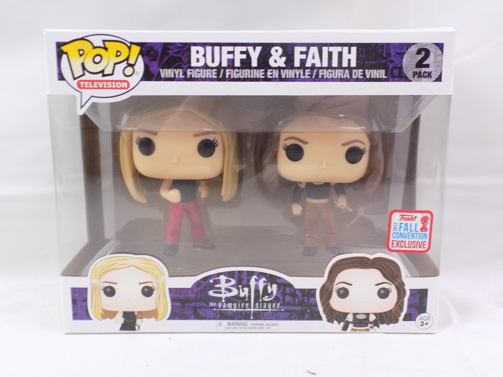 Brand New Funko Buffy & Faith 2 Pack Buffy The Vampire Slayer Pop ...