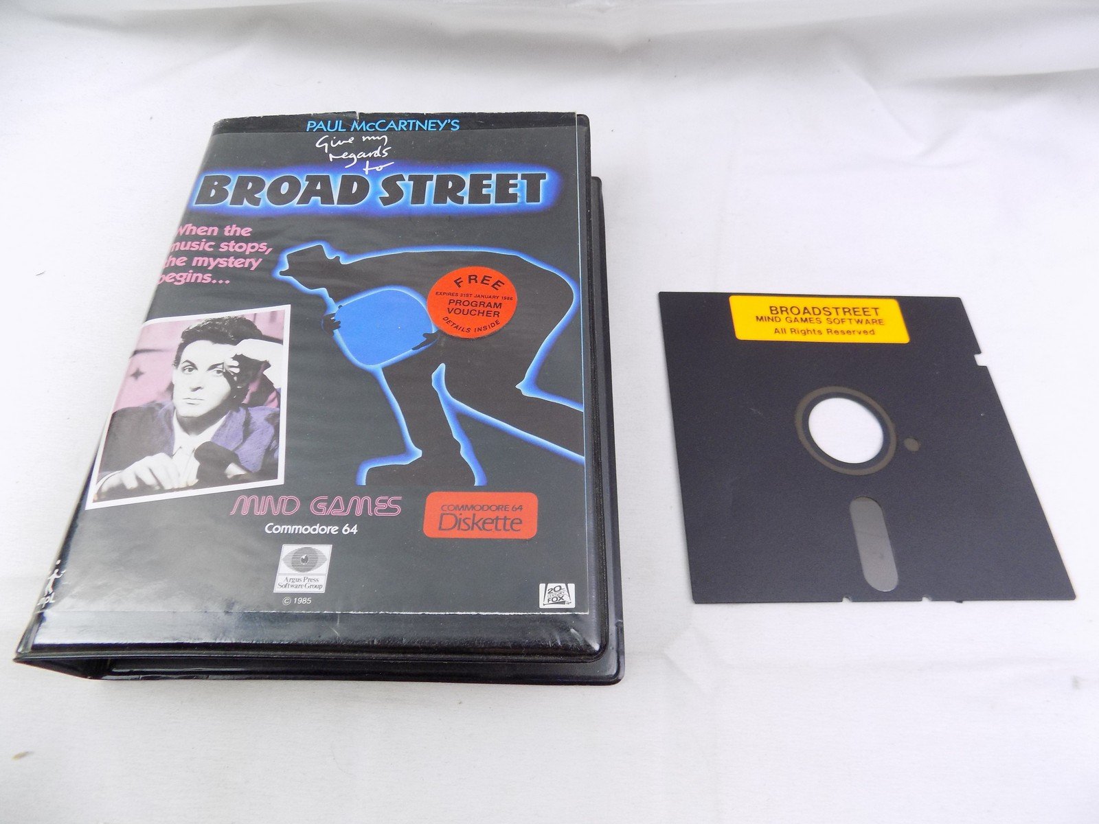 Boxed Like New Commodore 64 C64 Paul McCartney's Broadstreet Game ...