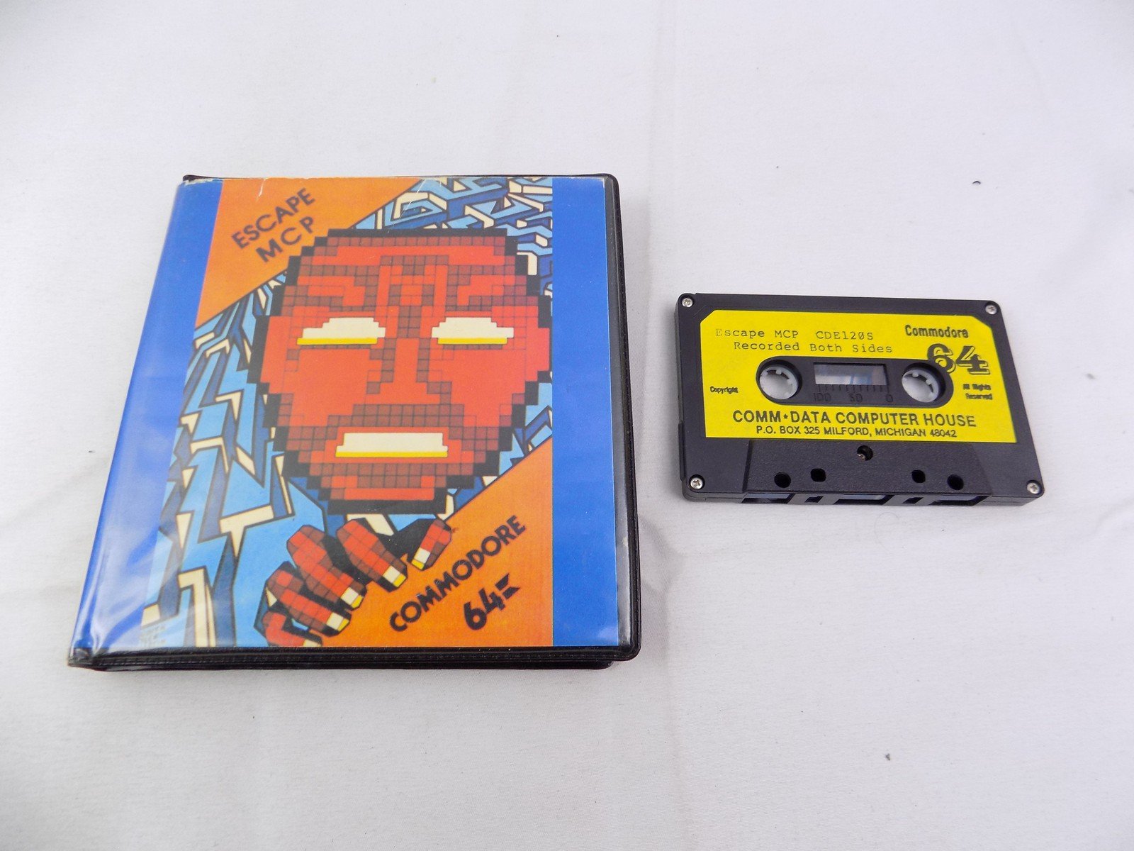 Boxed Like New Commodore 64 C64 Escape MCP Game Cassette - Starboard Games