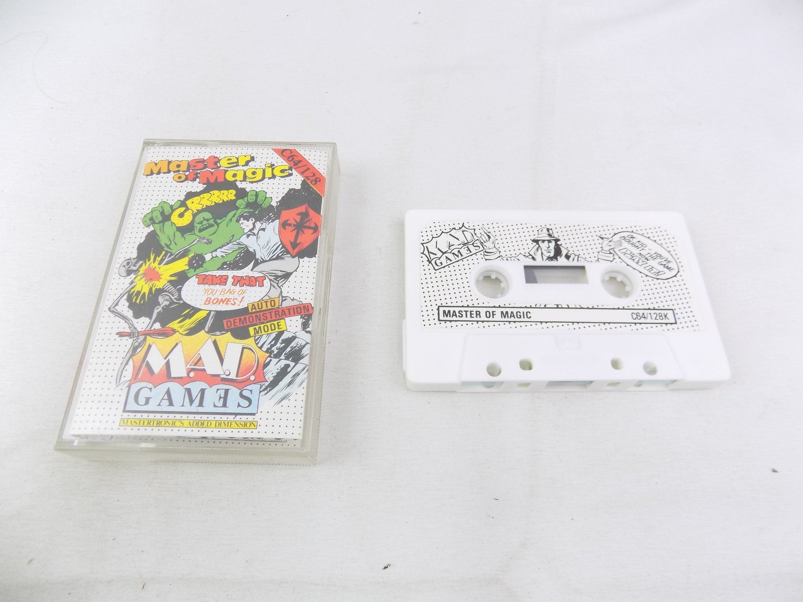Boxed Like New Commodore 64 C64 Master of Magic Game Cassette ...