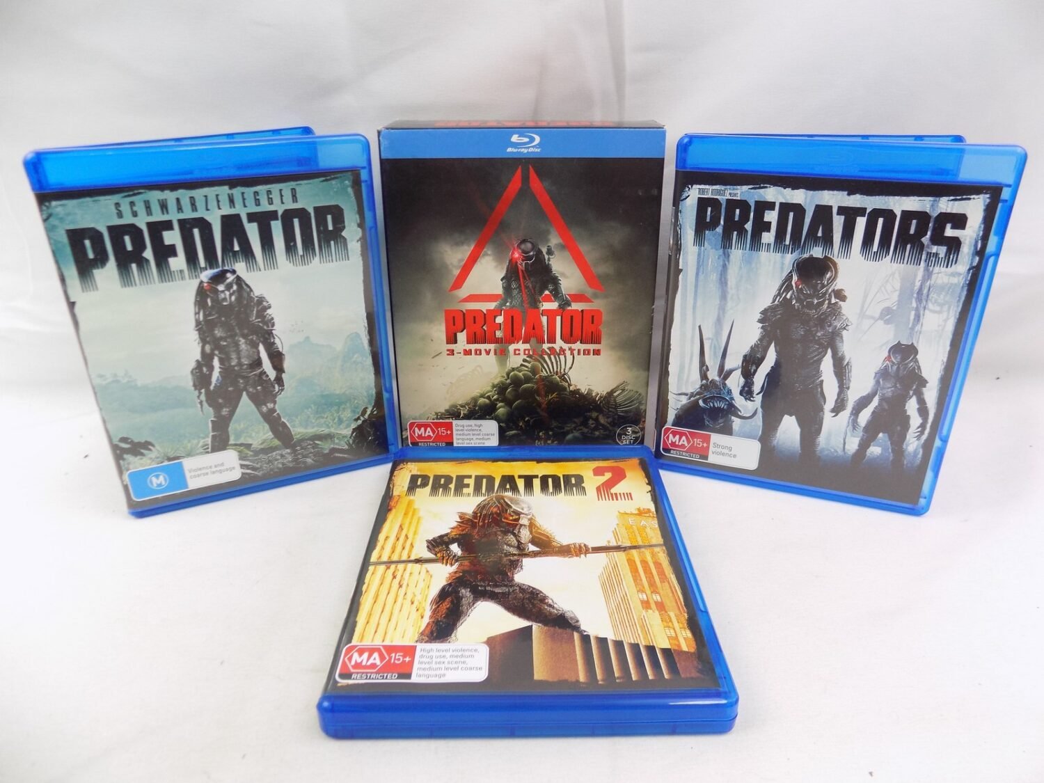 Mint Disc Predator 3-Movie Collection Blu Ray Boxset - Starboard Games