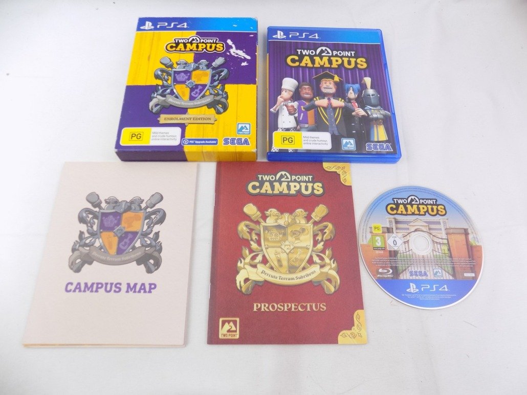 Mint Disc Playstation 4 Ps4 Two Point Campus Enrolment Edition ...