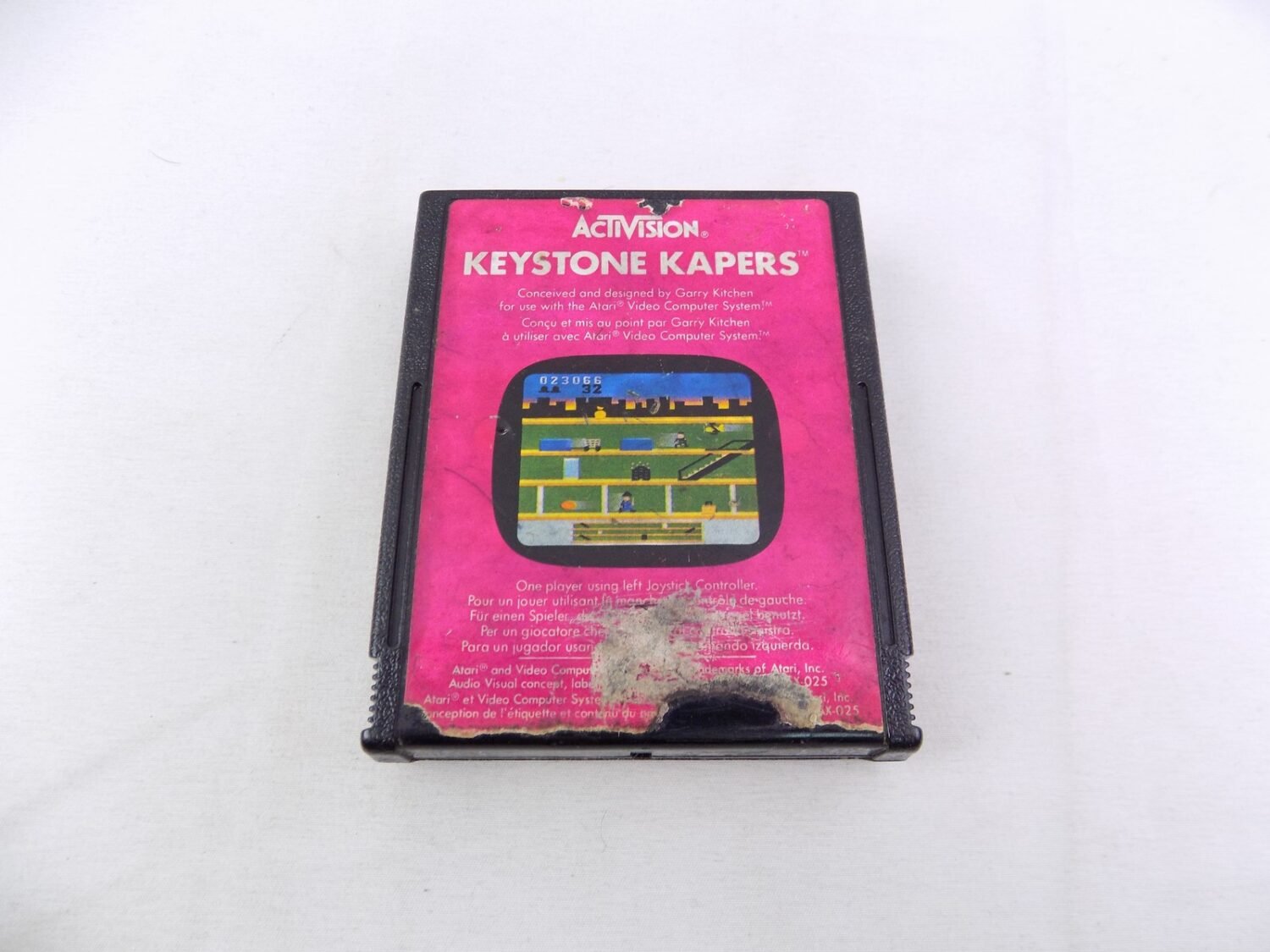 Atari 2600 Keystone Kapers Cartridge (Grade B) - Starboard Games