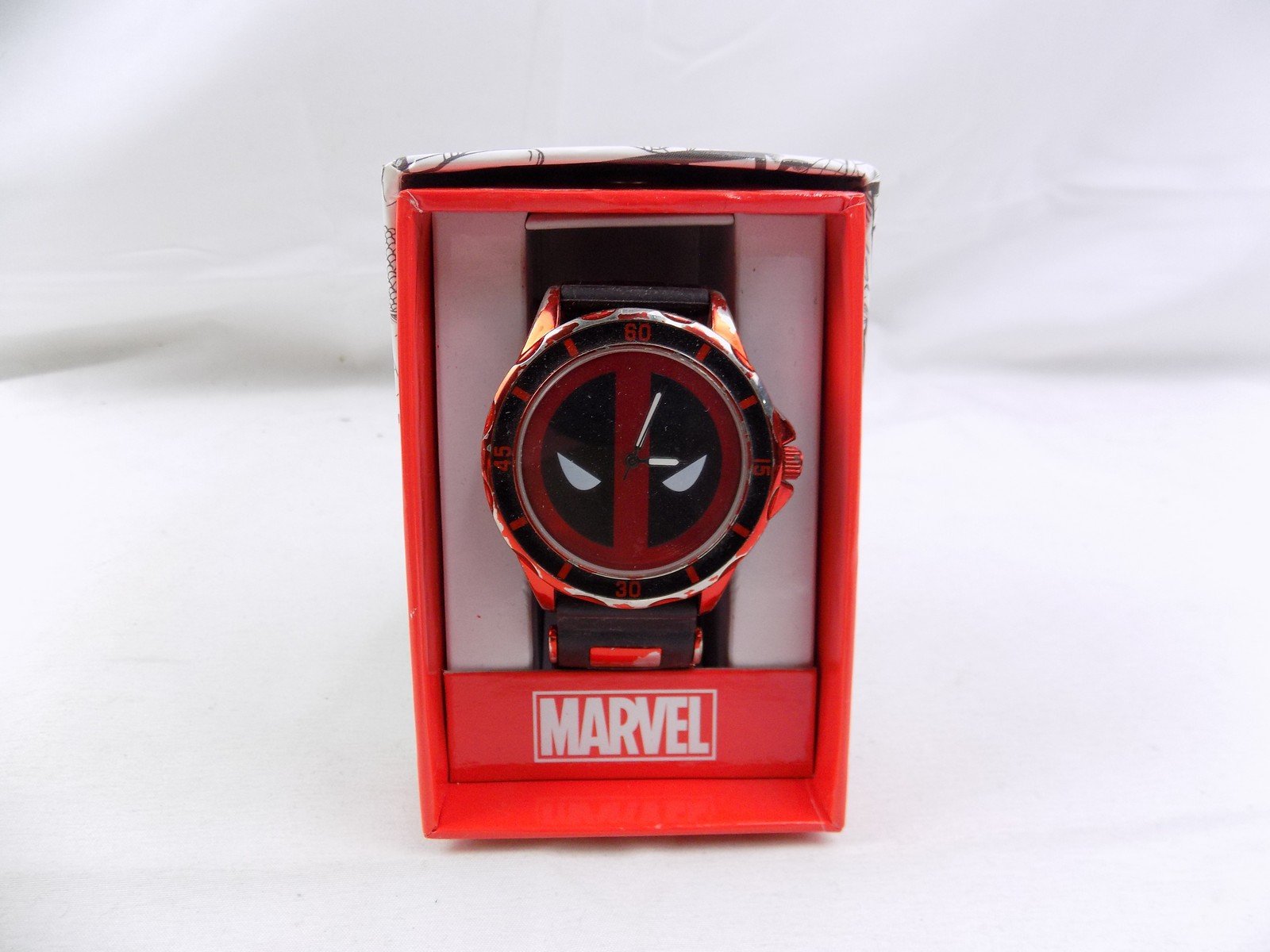 Boxed Marvel Deadpool Wrist Watch - Starboard Games