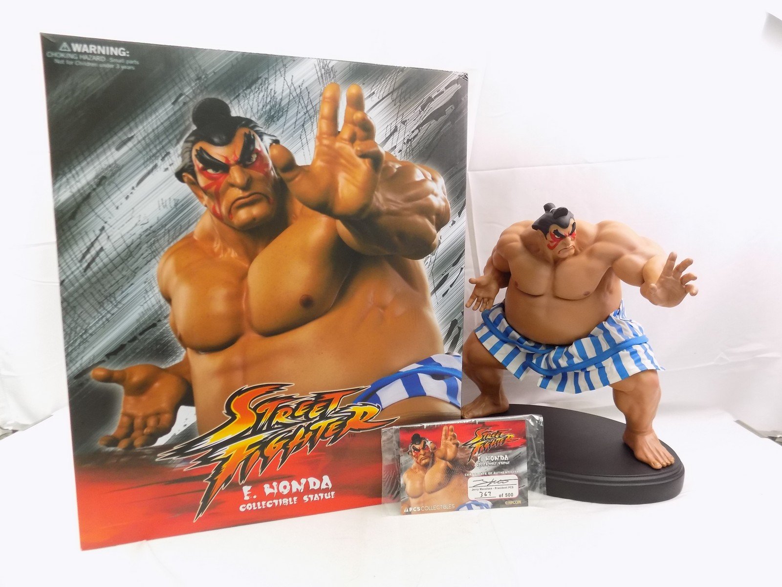 Boxed Like New PCSCollectibles Street Fighter E. Honda 1:4 Scale ...