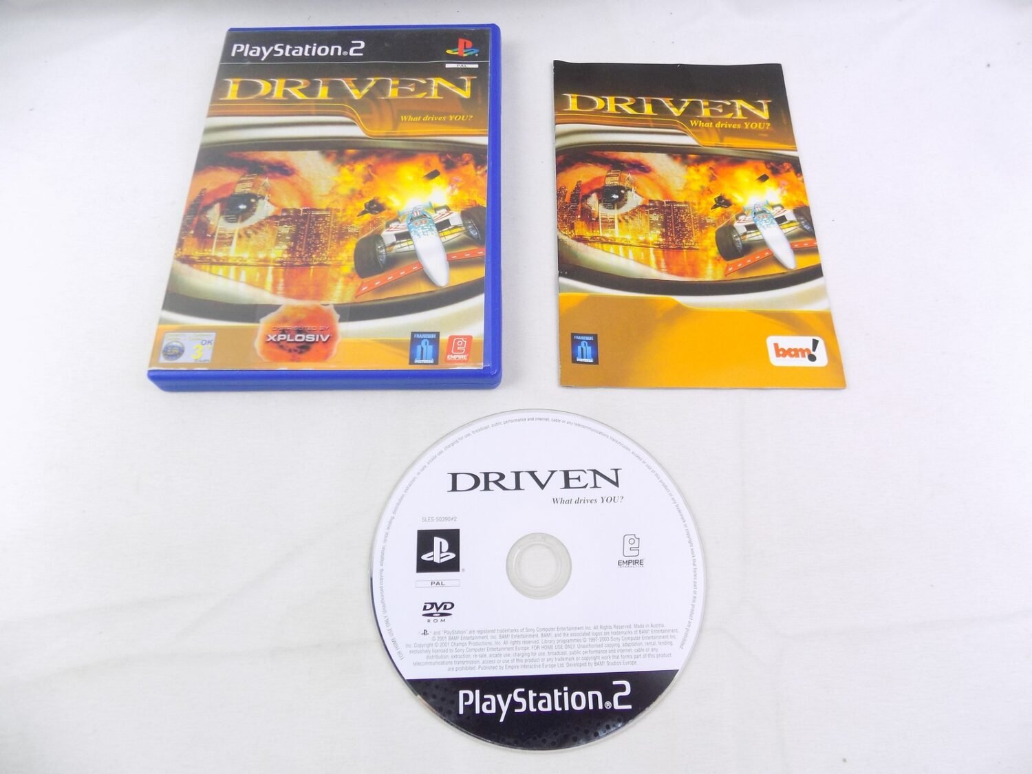 Mint Disc Playstation 2 Ps2 Driven - Inc Manual Free Postage ...