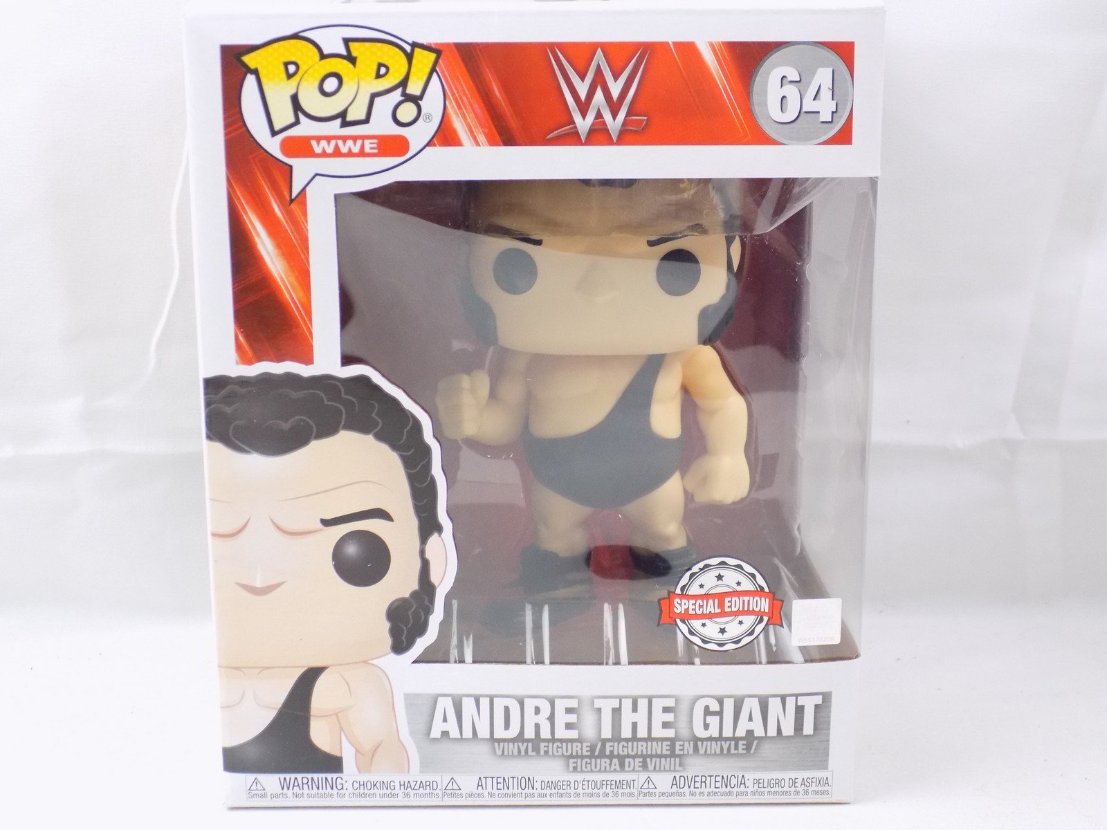 Brand New Funko Andre the Giant 64 WWE Pop Figure - Starboard Games