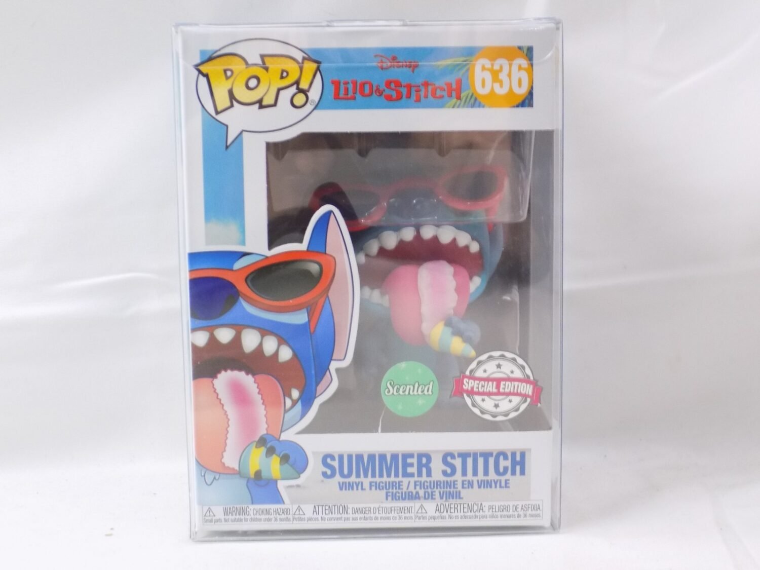 Brand New Funko Summer Stitch (Scented) 636 Disney Lilo & Stitch Pop ...