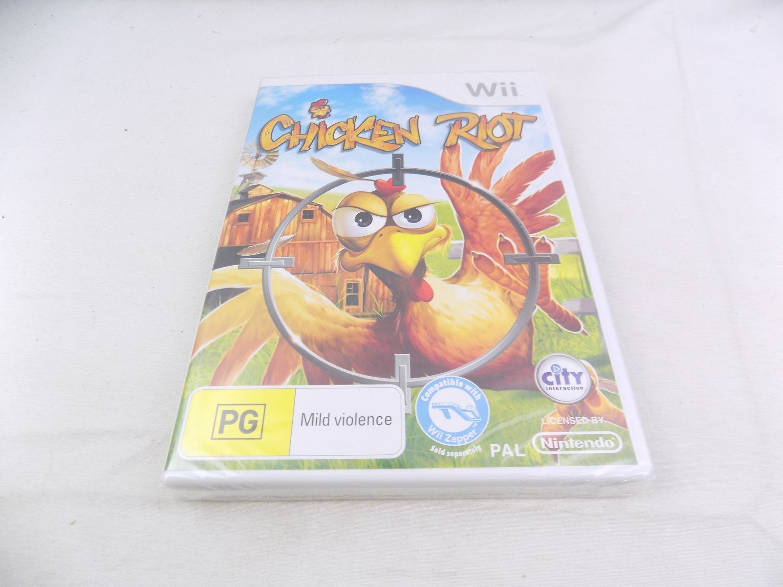 Brand New and Sealed Nintendo Wii Chicken Riot Wii U Comp. Free Postage ...
