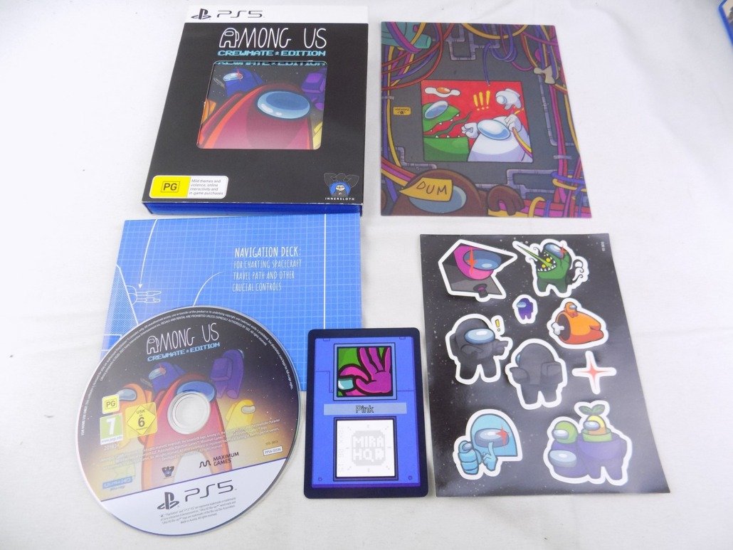 Mint Disc Playstation 5 Ps5 Among Us Crewmate Edition - Starboard Games