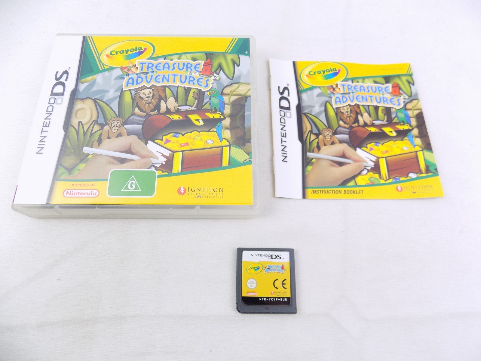 Like New Nintendo DS / 2DS / 3DS Crayola Treasure Adventures - Inc ...