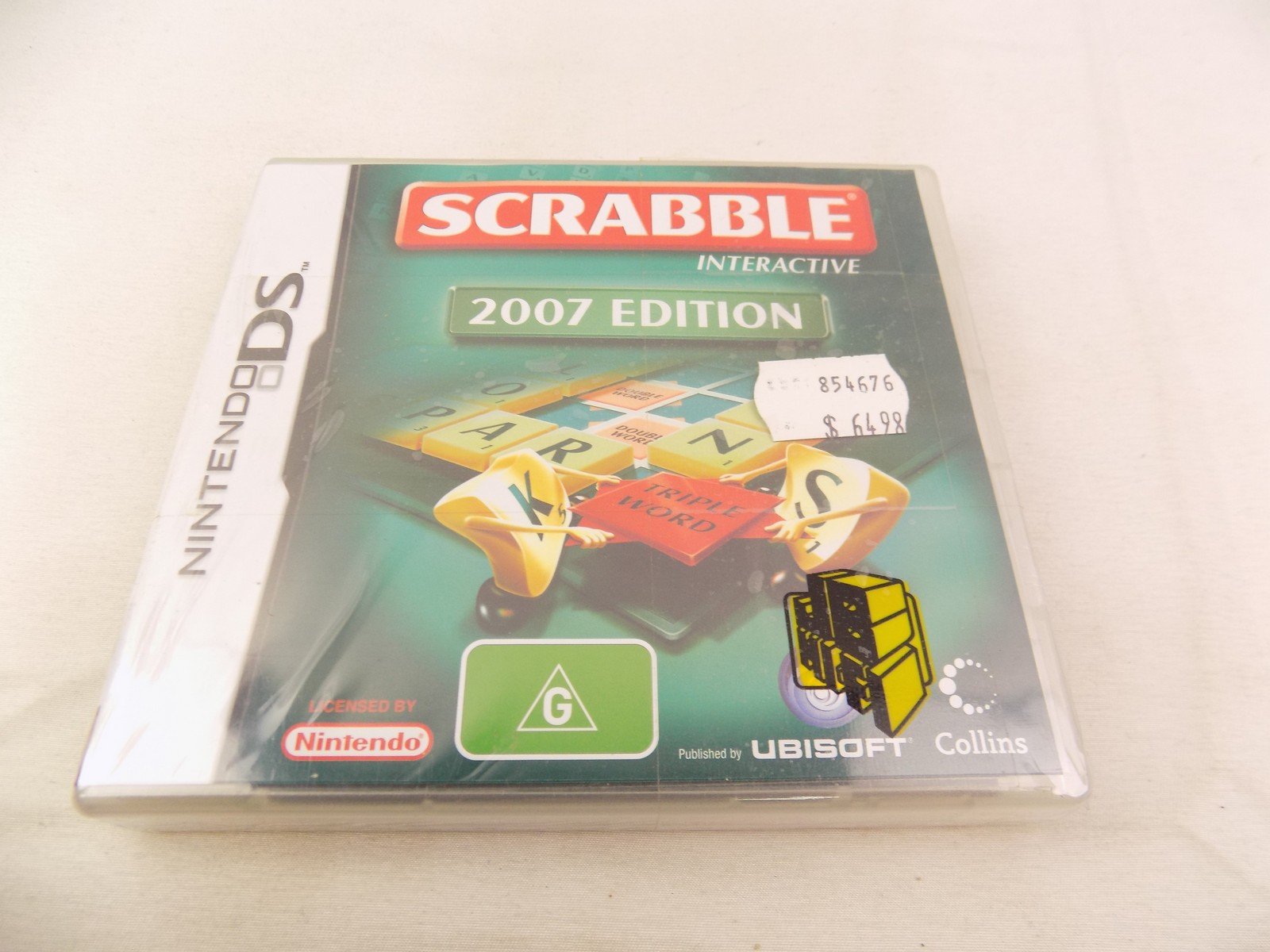 Brand New and Sealed Nintendo DS / 2DS / 3DS Scrabble Interactive 2007 Edition - Starboard Games