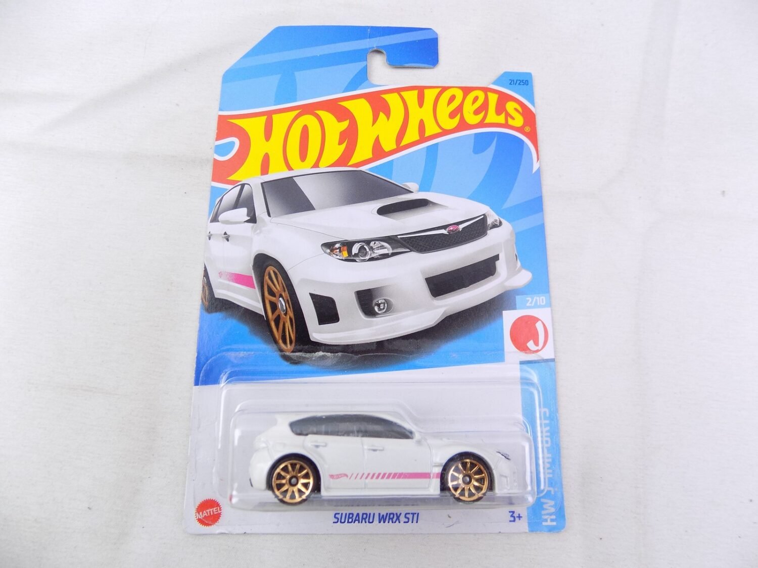 Brand New Sealed Hot Wheels Subaru WRX STI (White) 21/250 - Starboard Games