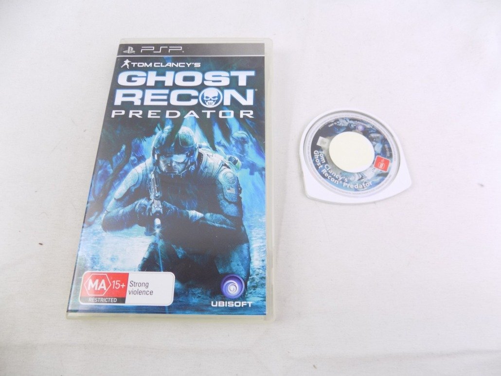 Playstation Portable PSP Tom Clancy's Ghost Recon Predator - No Manual ...
