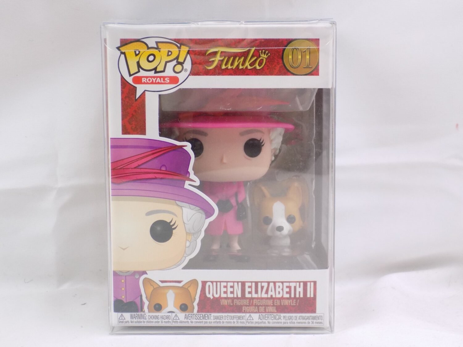 Brand New Funko Queen Elizabeth II 01 Royals Pop Figure - Starboard Games