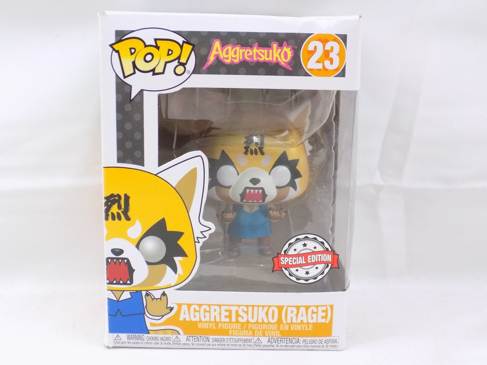Damaged Funko Pop Aggretsuko (Rage) (Metallic) 23 Aggretsuko Figure - Starboard Games