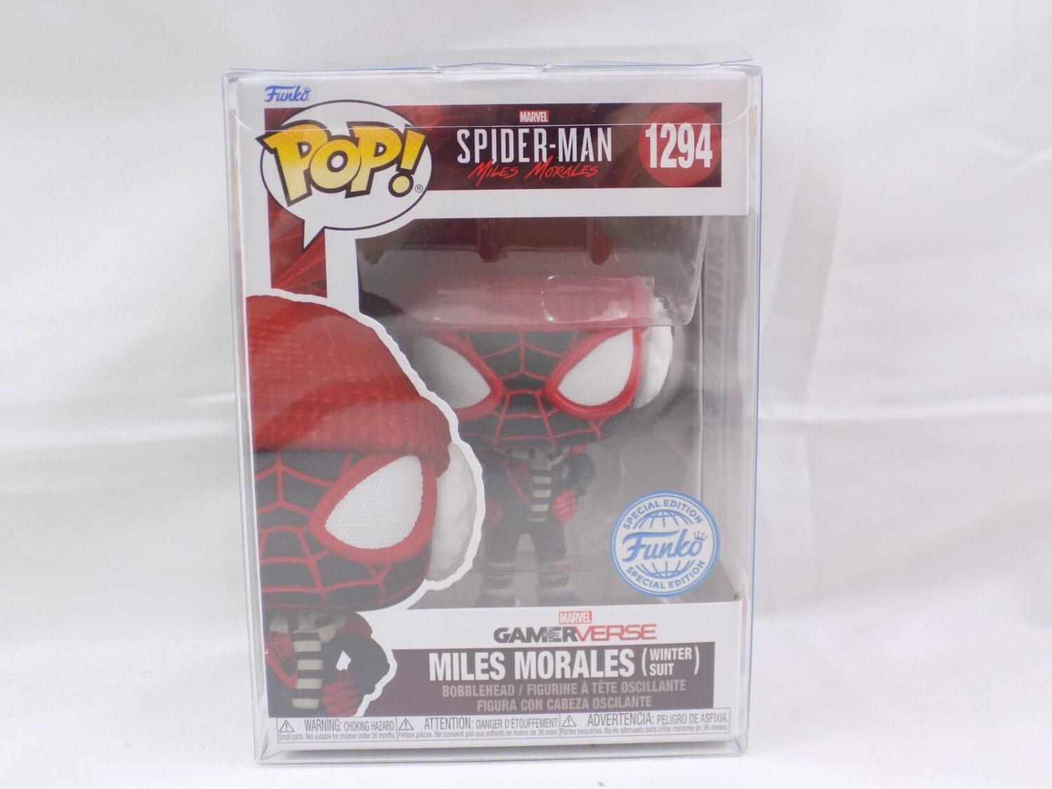 Brand New Funko Miles Morales (Winter Suit) 1294 Marvel Spider-Man ...