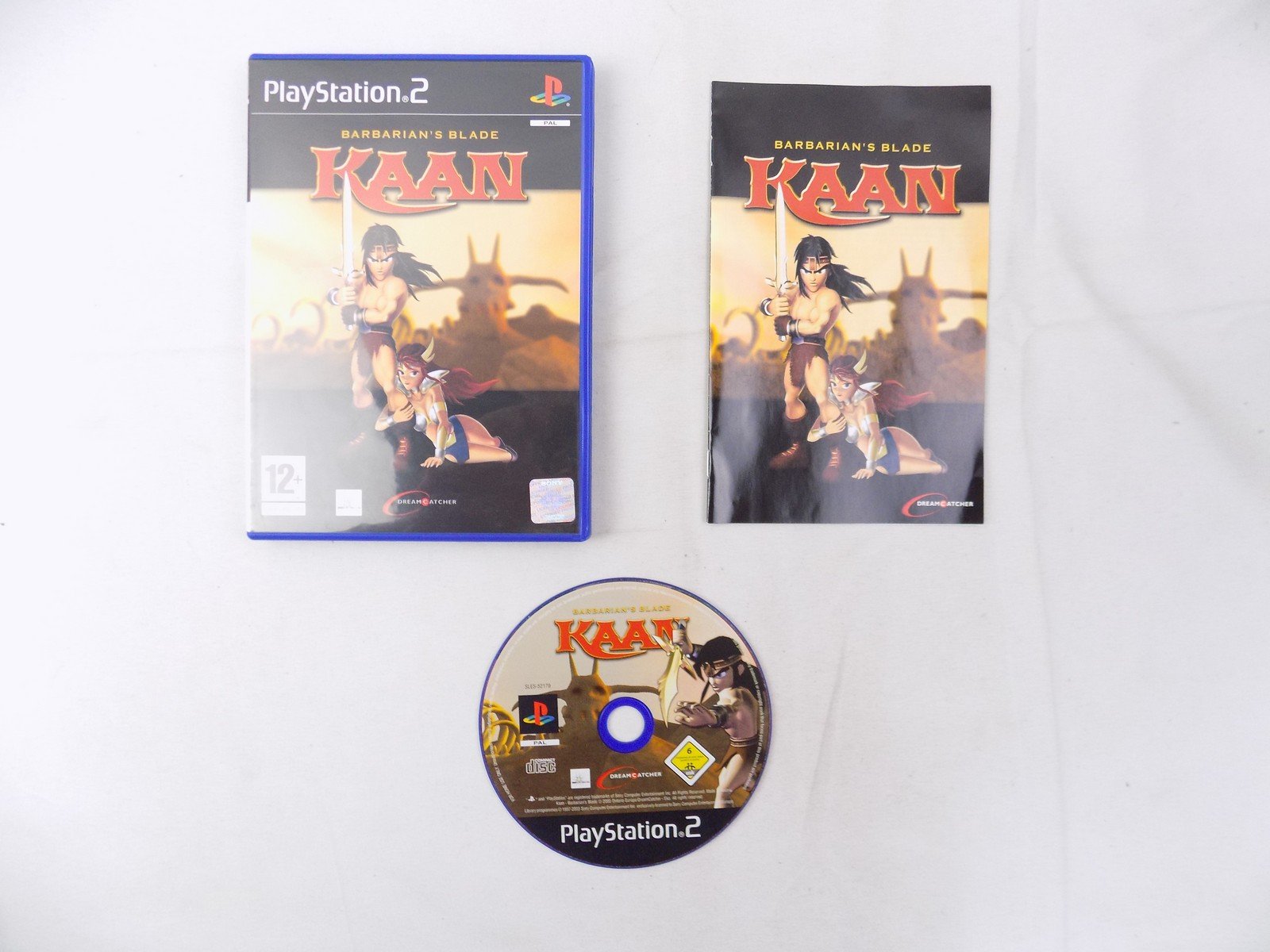 Mint Disc Playstation 2 Ps2 Barbarian's Blade Kaan - Inc Manual Free ...