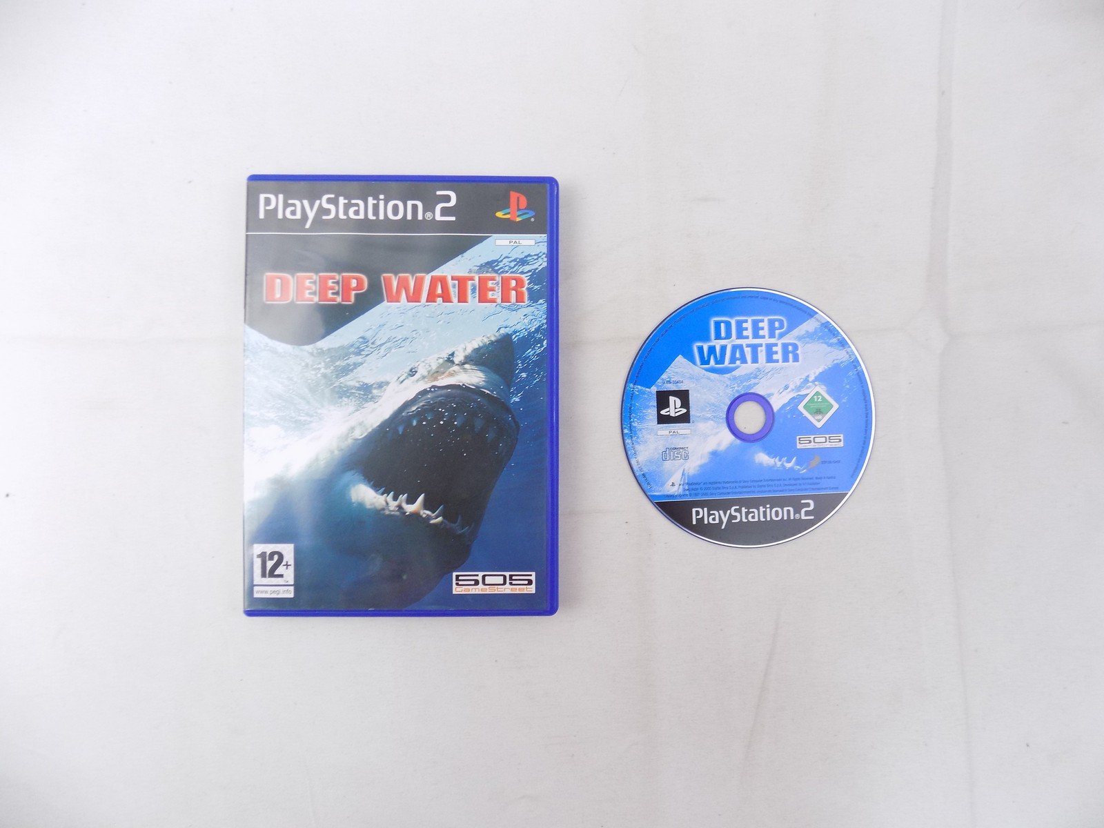Mint Disc Playstation 2 Ps2 Deep Water - No Manual - Starboard Games