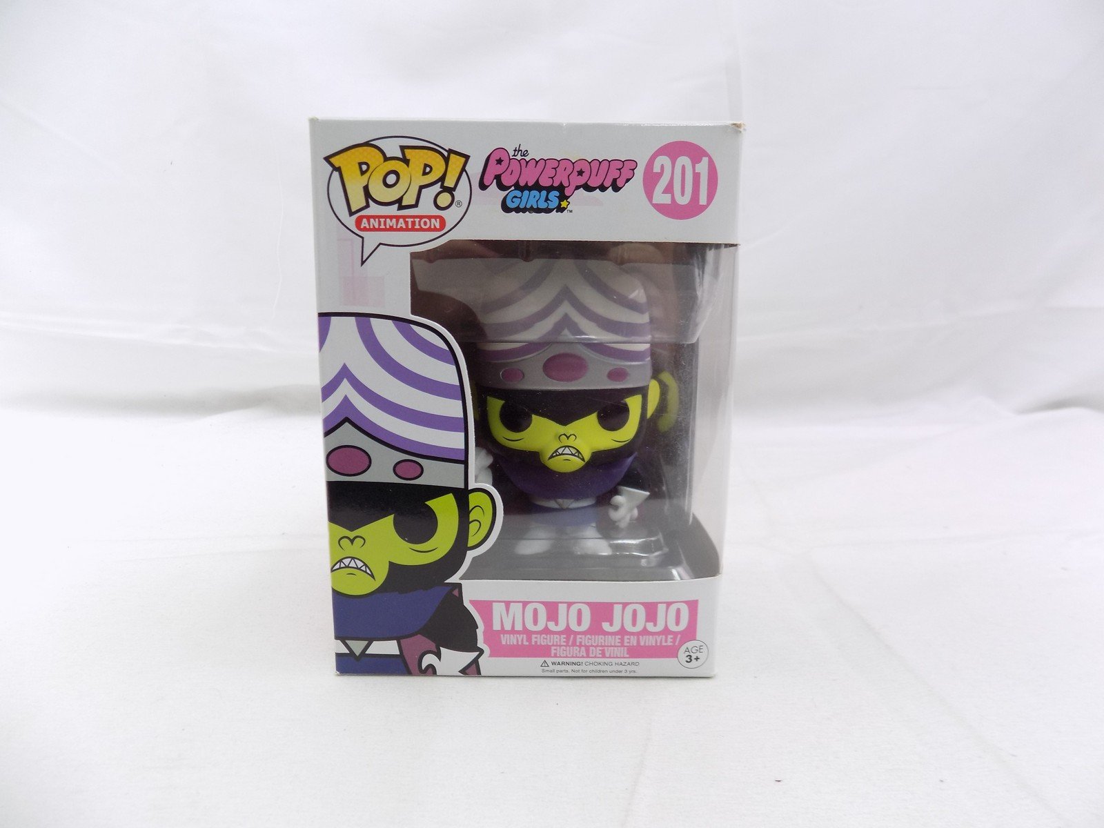 Damaged Funko Pop Mojo Jojo 201 Powerpuff Girls Figure - Starboard Games