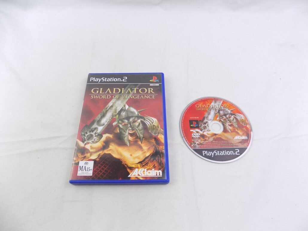 Mint Disc Playstation 2 Ps2 Gladiator Sword of Vengeance - No Manual ...