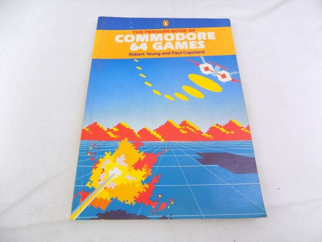 The Penguin Book of Commodore 64 Games Softcover Book - Starboard Games