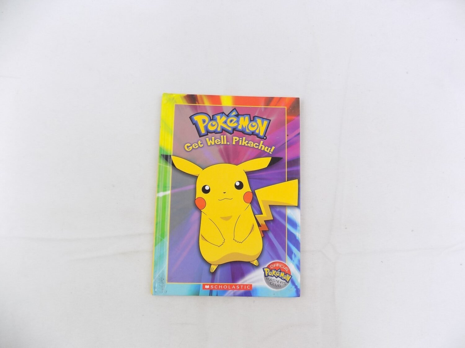 Like New Pokemon Get Well, Pikachu! Paperback Book - Starboard Games