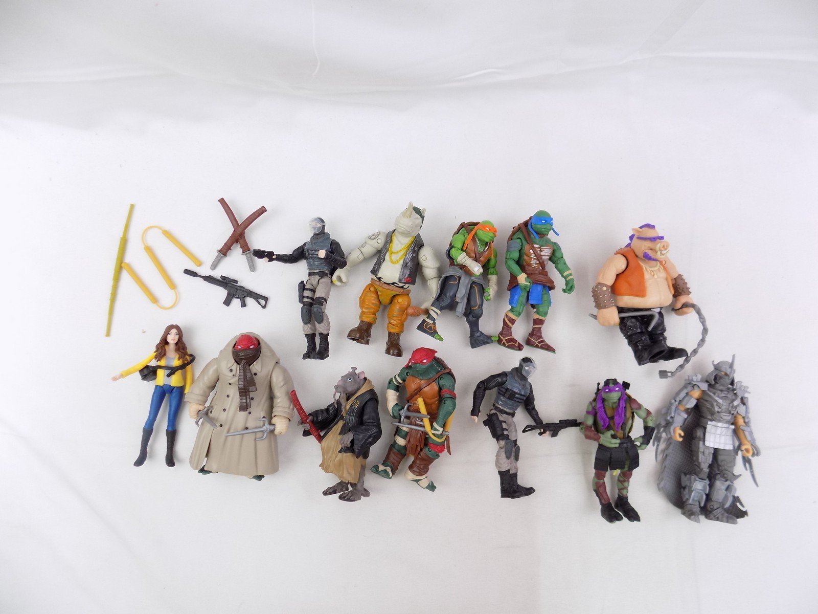 Michael Bay Teenage Mutant Ninja Turtles TMNT 2014 Action Figure Set of ...