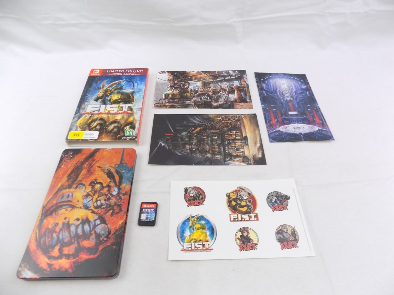 Nintendo Switch FIST Forged In Shadow Torch Limited Edition Free ...