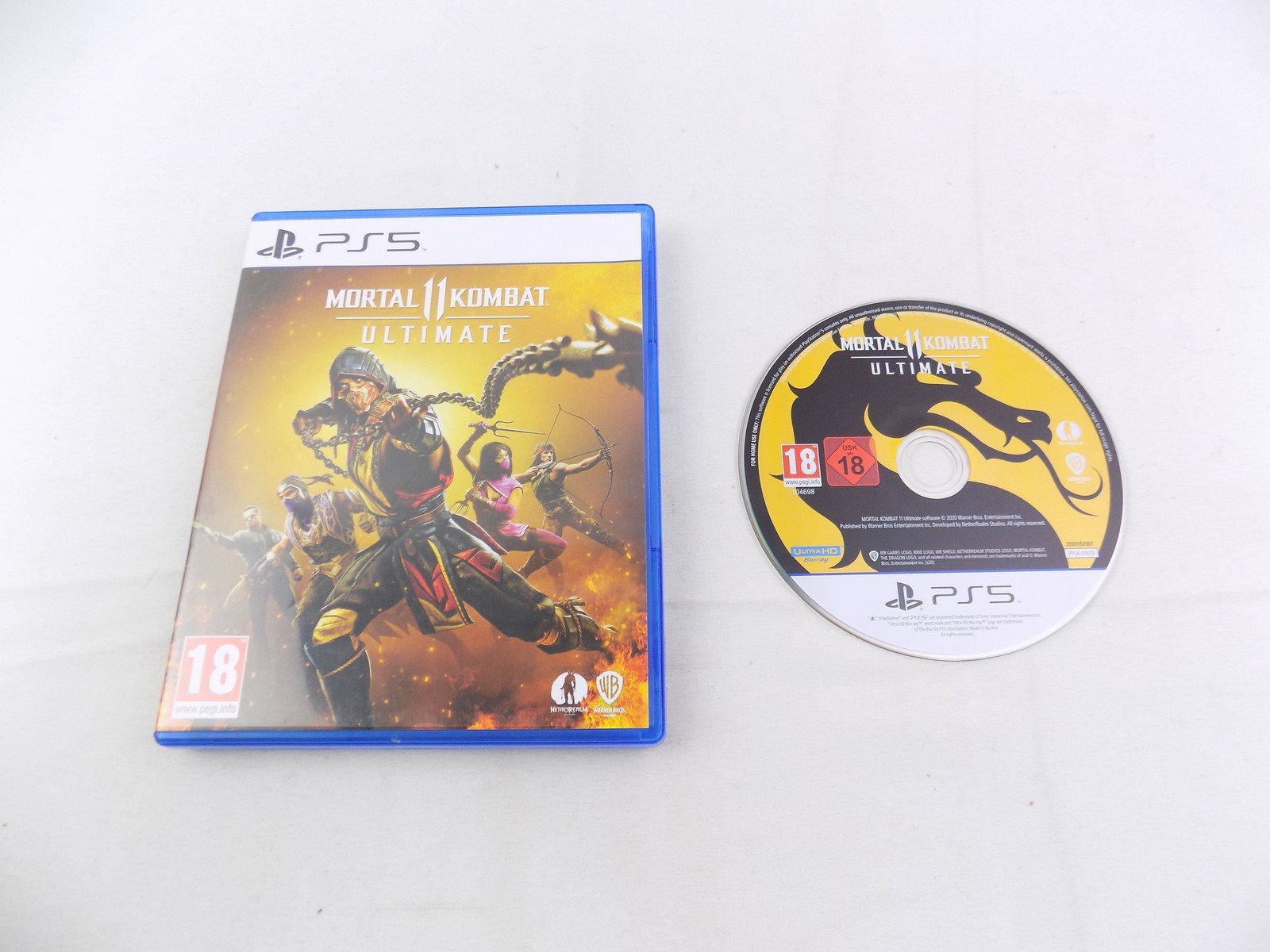 Mint Disc Playstation 5 Ps5 Mortal Kombat 11 Ultimate Free Postage ...