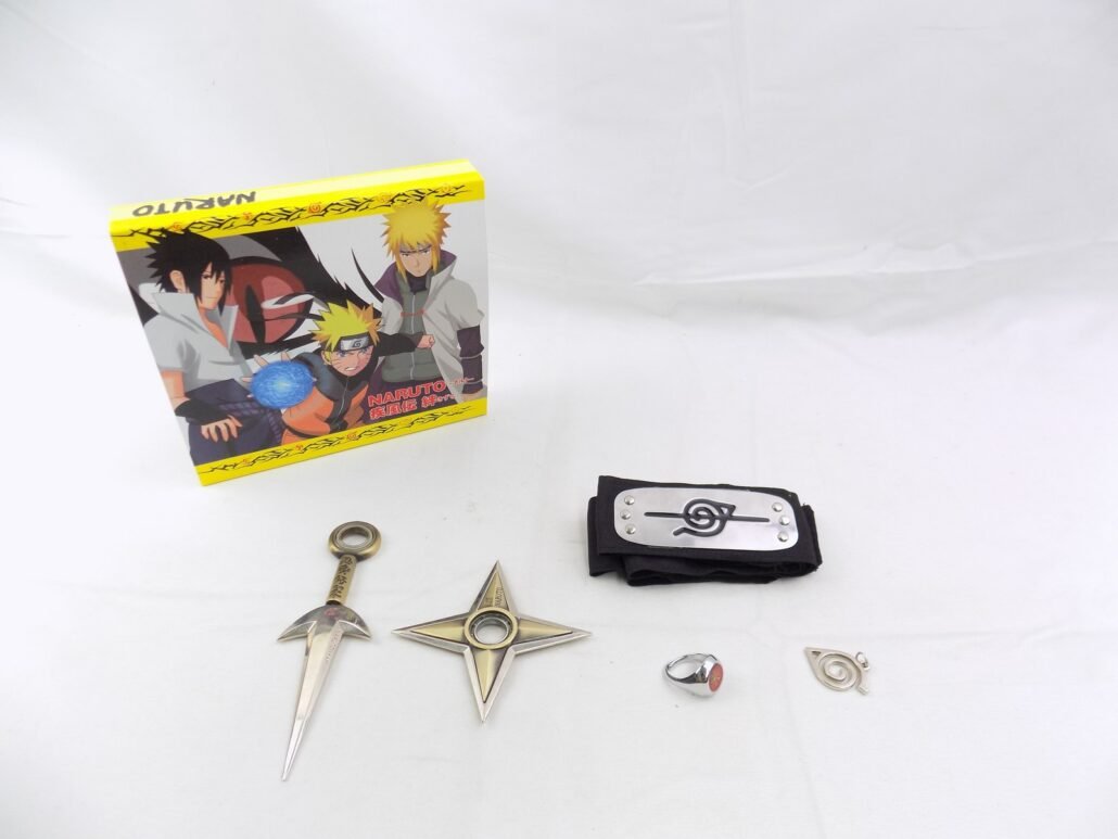 Boxed Naruto Miniature Weapon Replica Set - Starboard Games
