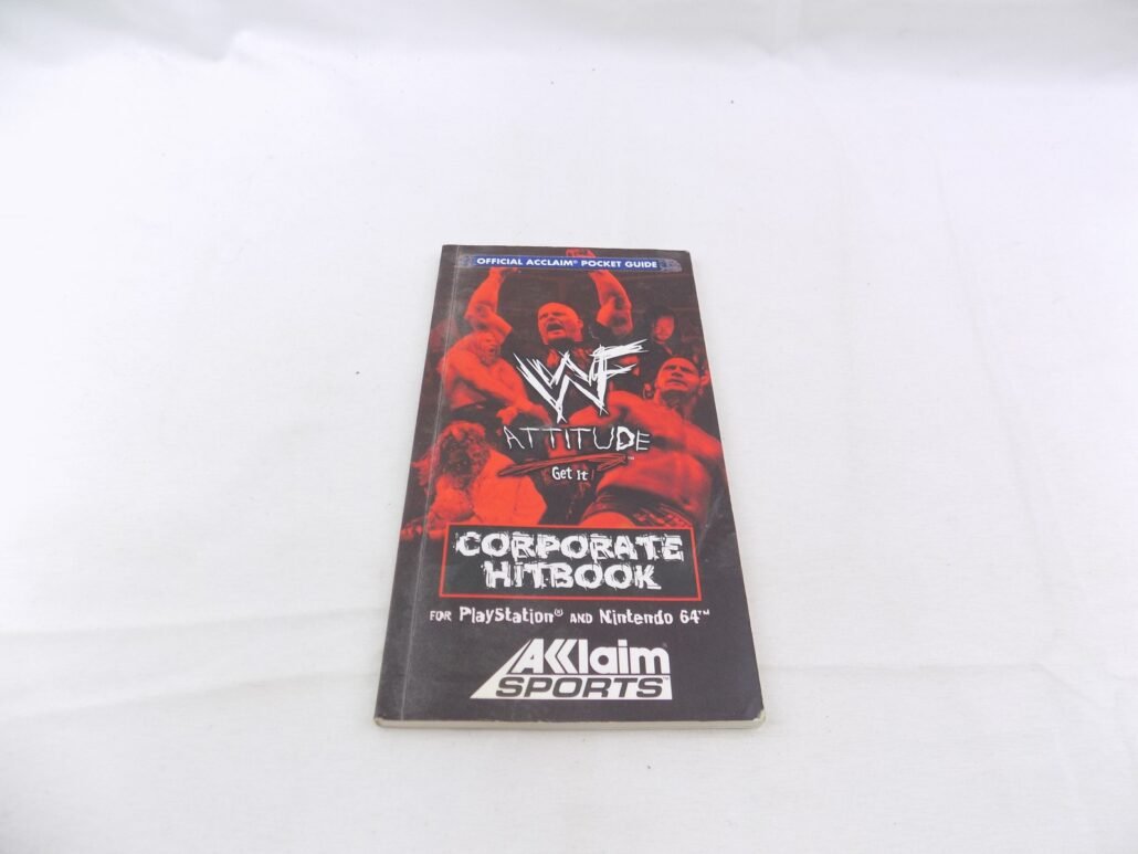 Official Acclaim Pocket Guide WWF Attitude Corporate Hitbook ...