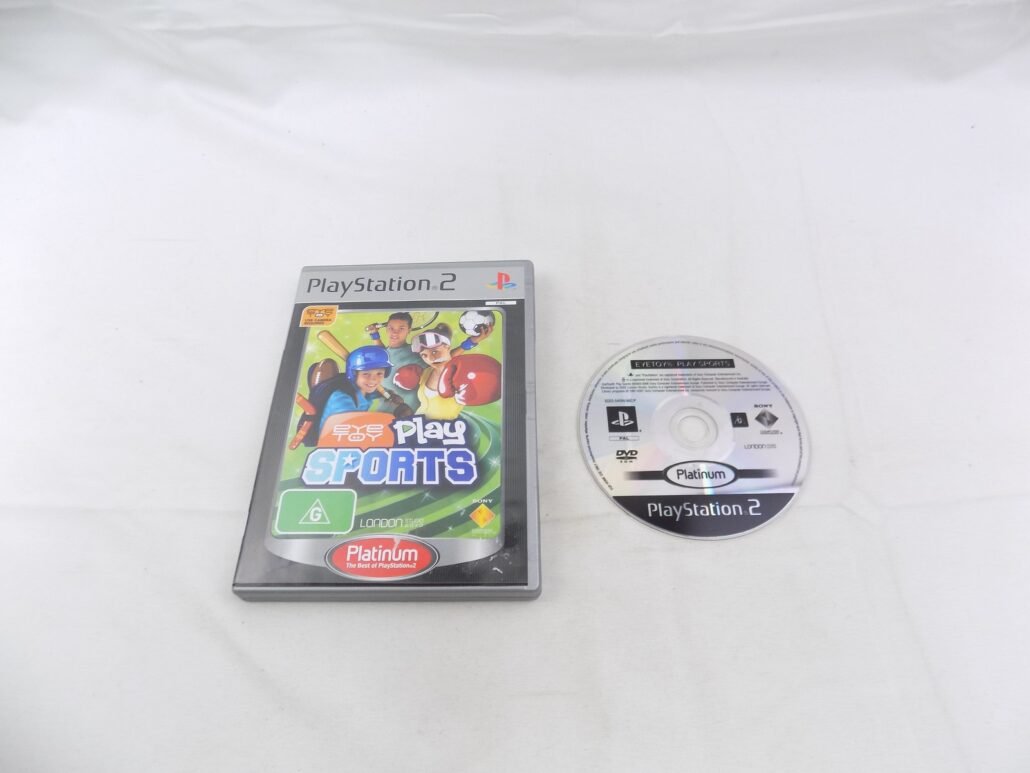 Mint Disc Playstation 2 Ps2 Platinum Eye Toy Play Sports - No Manual ...