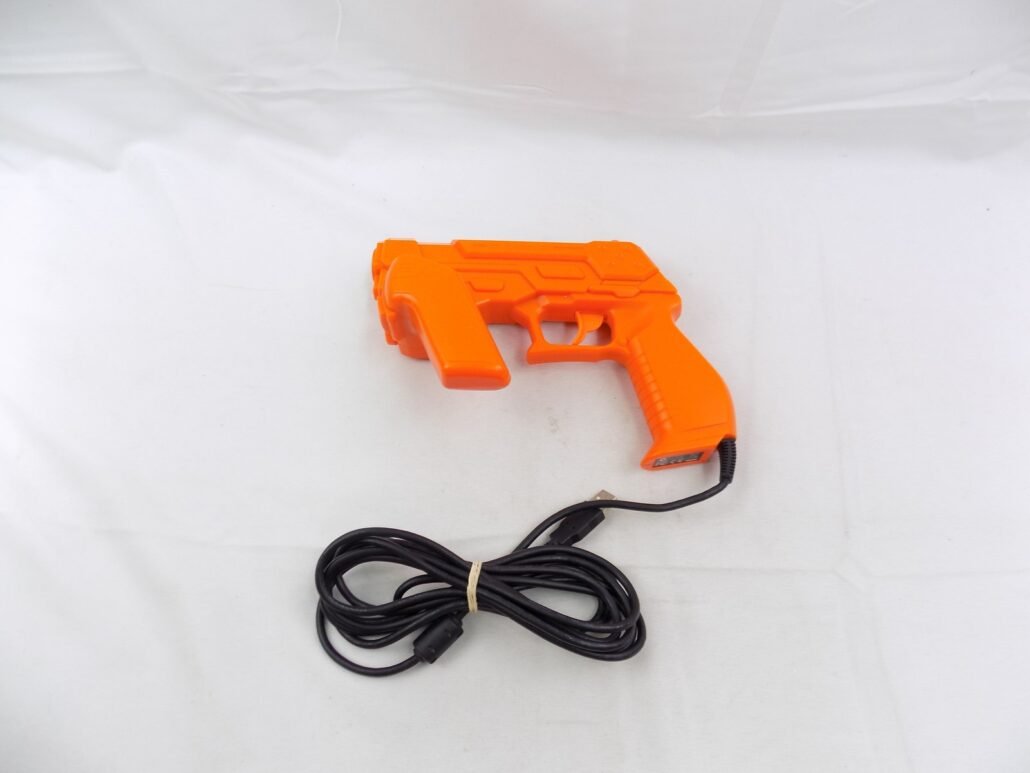 Playstation 3 Ps3 Namco Gun Controller Guncon 3 Orange (No Sensors ...