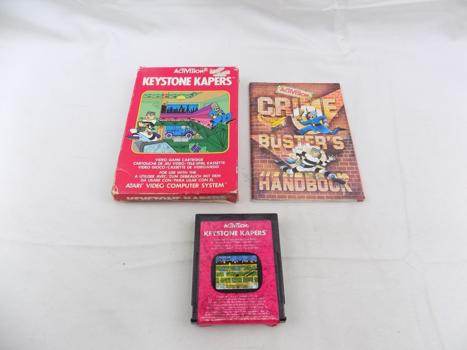 Atari 2600 Boxed Keystone Kapers Game Cartridge - Starboard Games