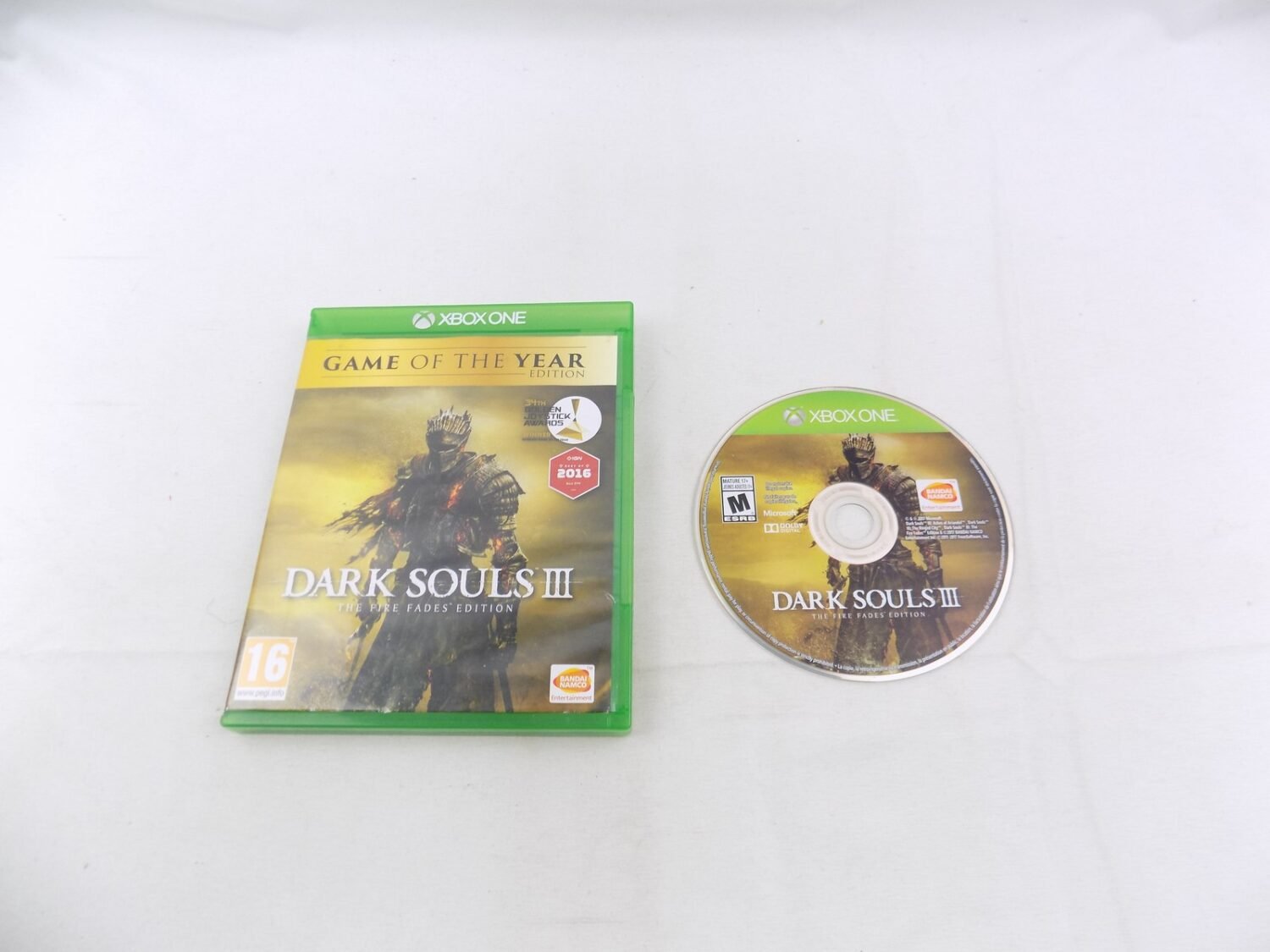Mint Disc Xbox One Dark Souls III The Fire Fades Edition Game of the ...