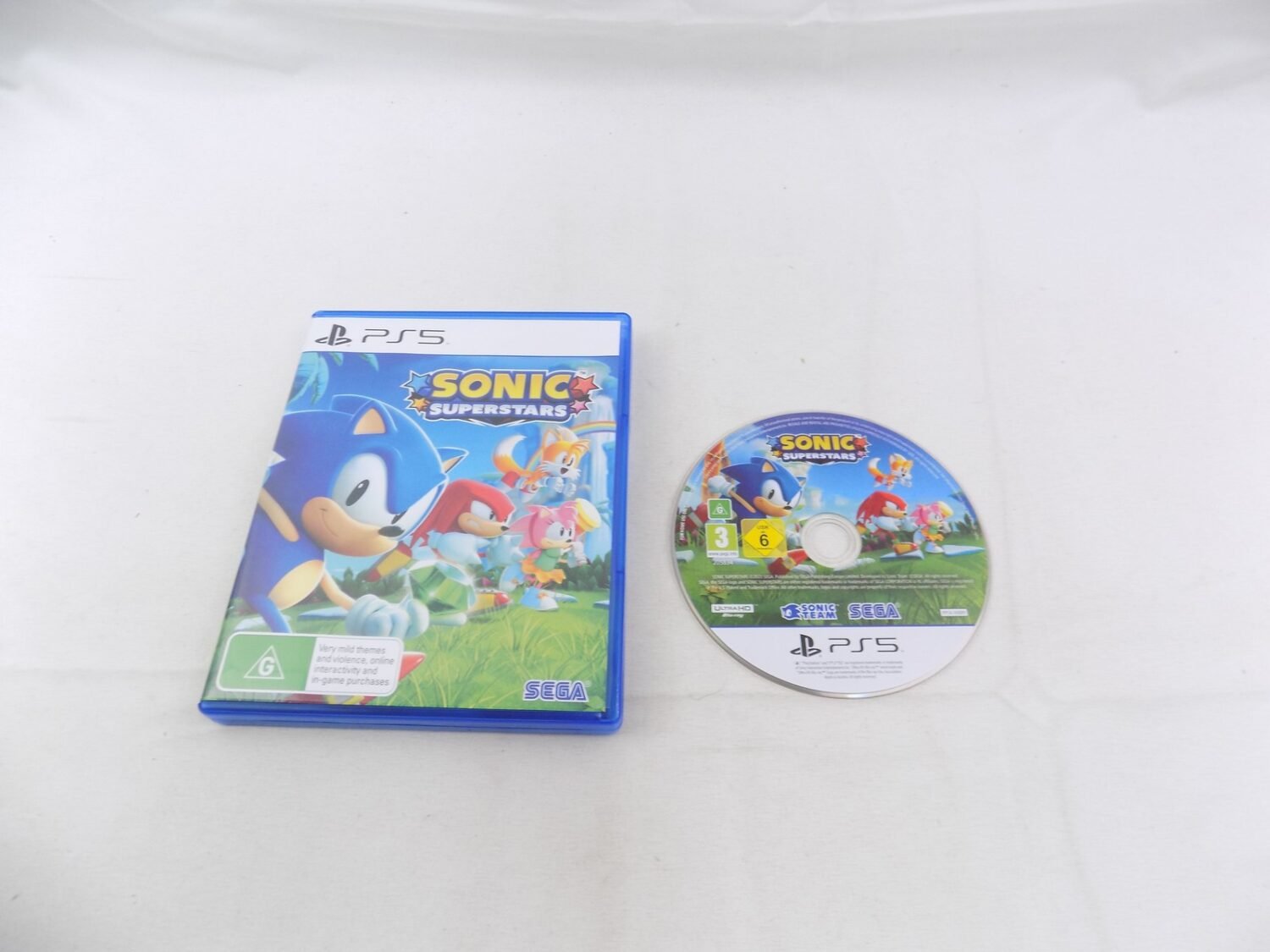 Mint Disc Playstation 5 Ps5 Sonic Superstars - Starboard Games