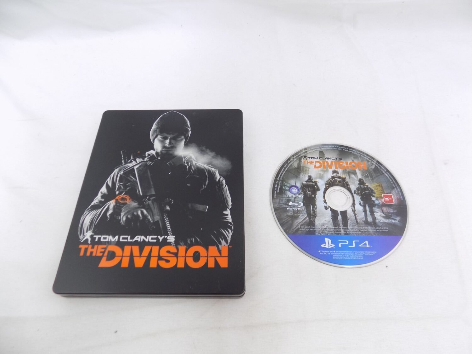 Mint Disc Playstation 4 Ps4 Tom Clancy's The Division Steelbook Edition ...