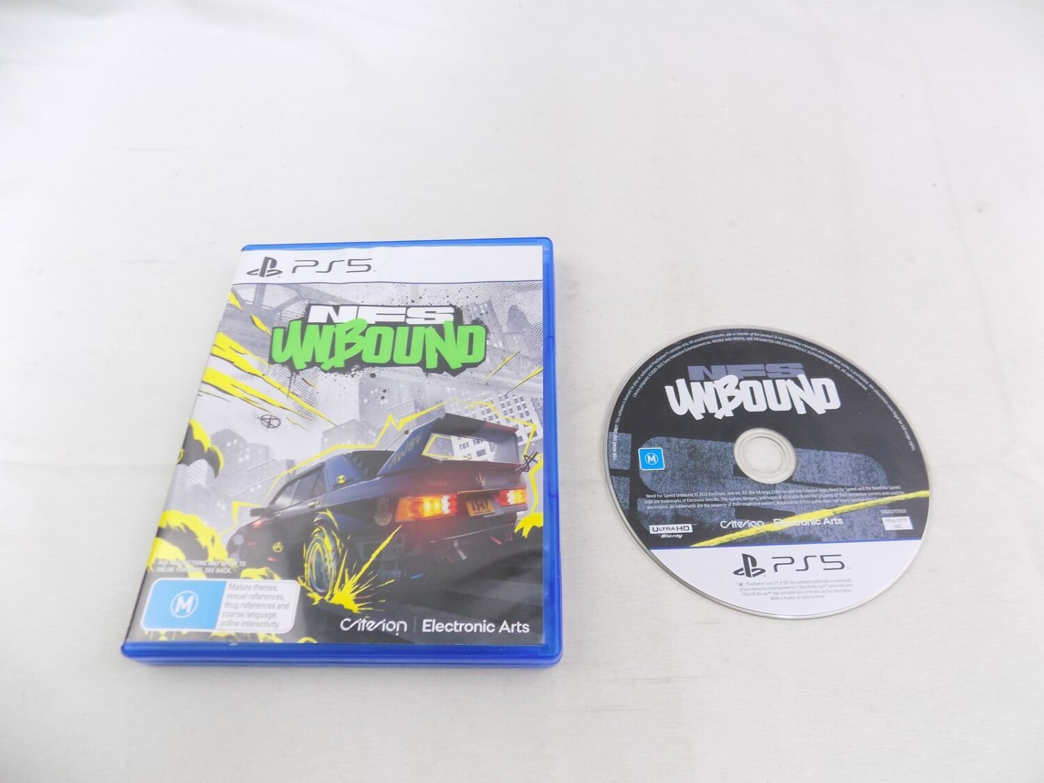 Mint Disc Playstation 5 Ps5 Need for Speed NFS Unbound - Starboard Games
