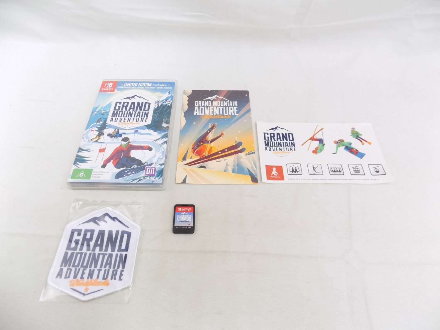 Nintendo Switch Grand Mountain Adventure Wonderlands Limited Edition ...